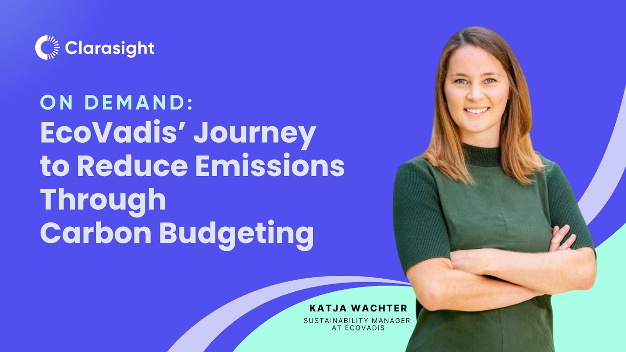 EcoVadis’ Journey to Reduce Emissions Through Carbon Budgeting