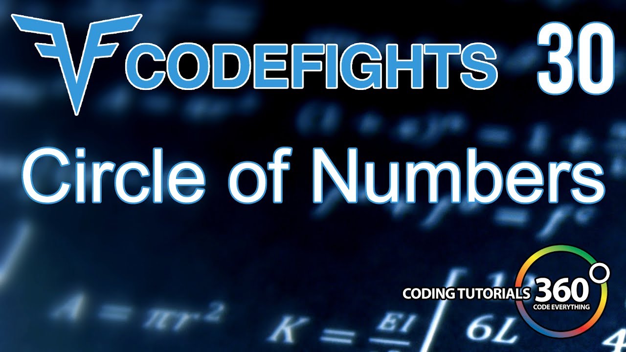 Circle of Numbers | CodeFights Intro Algorithm JavaScript Solution and Breakdown