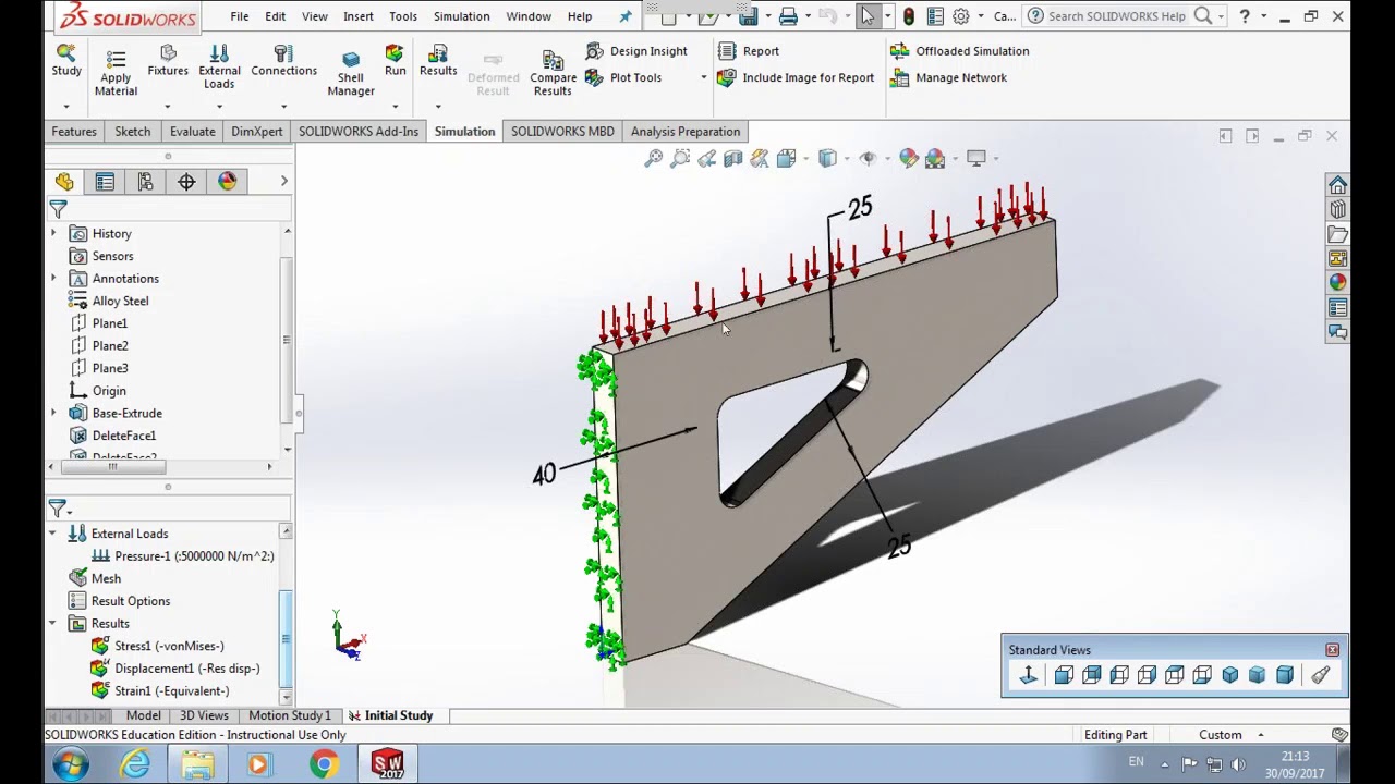 Optimization Tutorial - SolidWorks 2017