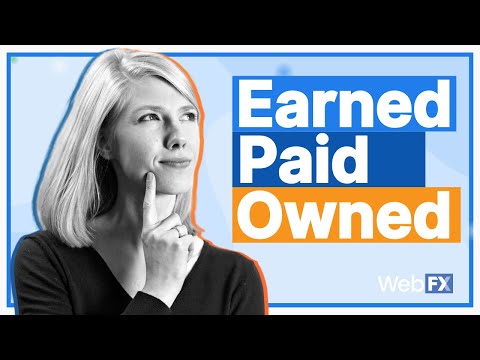 Earned media vs. paid media vs. owned media EXPLAINED