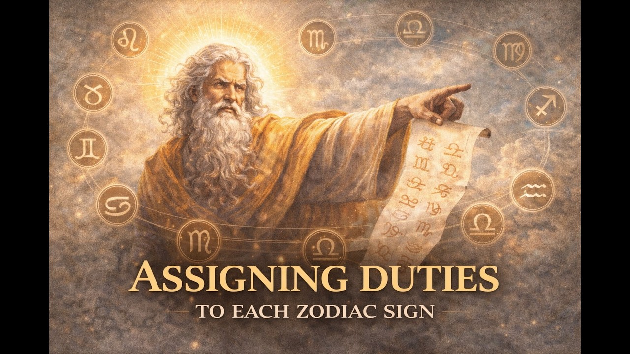 God Assigning duties to Each Zodiac Sign | #ZodiacReads