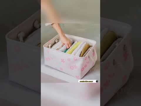 Matorino -Colorful Cute Fabric Storage Bins for Organizing, Foldable Closet Storage Boxes for Shelve