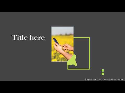 Creative Modern Dark Google Slides Theme