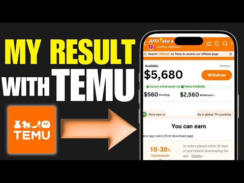 Temu Affiliate Program Review : Step-by-Step Tutorial 2025 + Temu Coupon Code π€