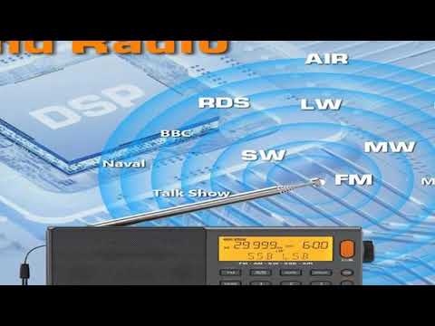 SIHUADON/XHDATA D-808 Radio Receiver AM FM SW MW AIR SSB RDS Portable Digital Radio with ATS Hi-Fi