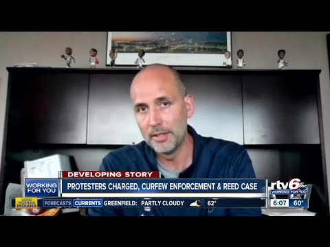 Marion County Prosecutor on charging protesters, curfew enforcement and Reed case