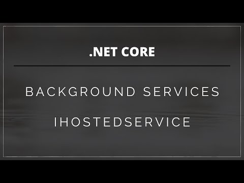 Learn Net Core BackgroundService | IHostedService - Mind Luster