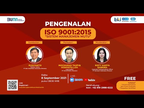 Pengenalan ISO 9001:2015 Sistem Manajemen Mutu