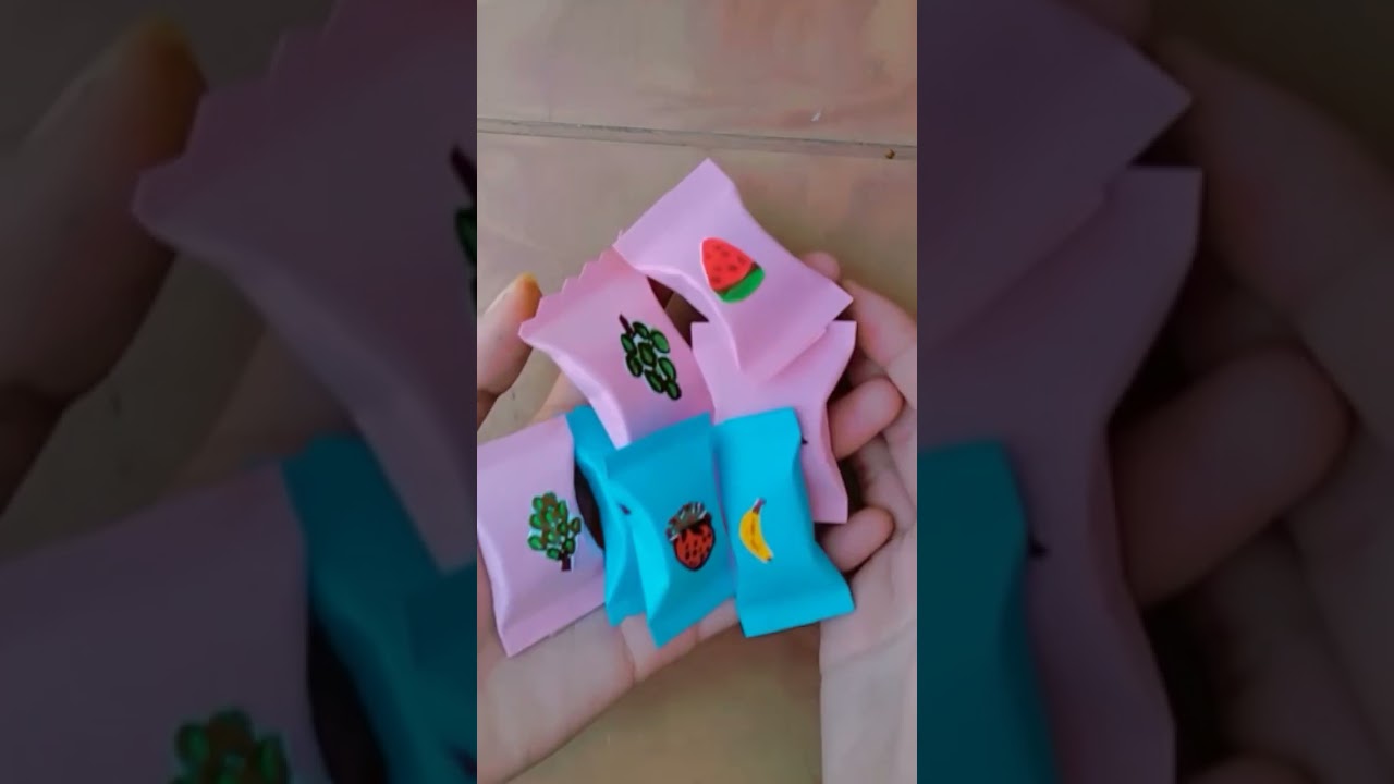 DIY cute😍 gift idea #candy#papercraft #viral #shorts #youtubeshorts