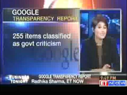 Transparency Report: Government asked Google to remove 358 items