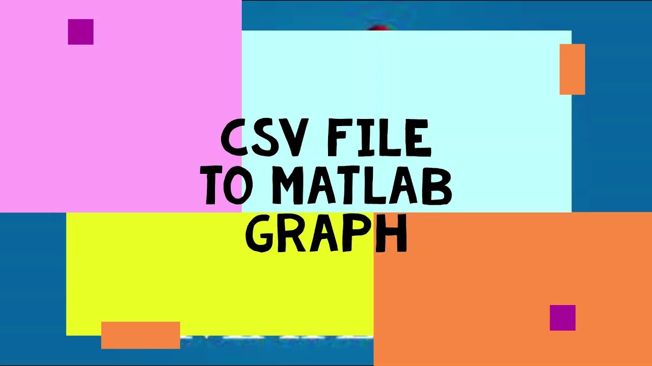 How to make plot using MATLAB from a CSV file? #MATLAB #Coding #CSV #Graph