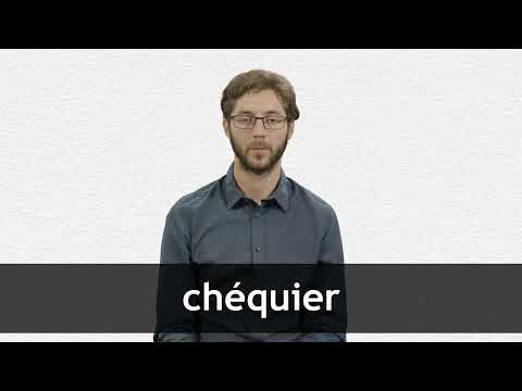 English Translation of “CHÉQUIER” | Collins French-English Dictionary
