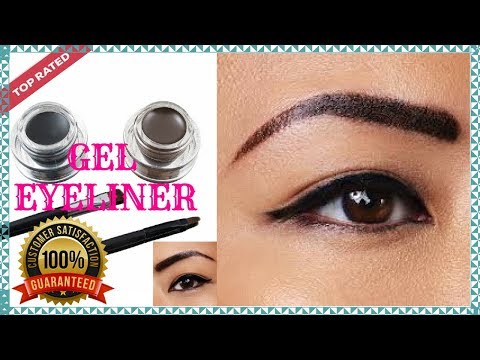 Best Drugstore Waterproof Gel Eyeliner/Best Worst Drugstore Gel Eyeliners/Black Eyeliner Under Eye