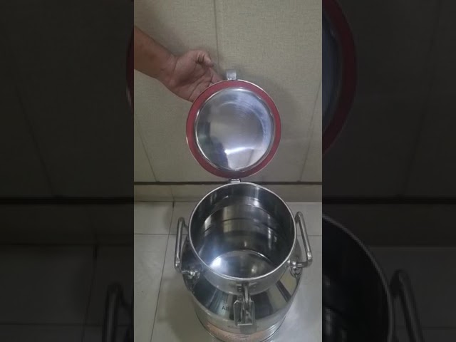 Lockable Milk Cans - 20 Liters Stainless Steel Milk Can ( Locking Type ...