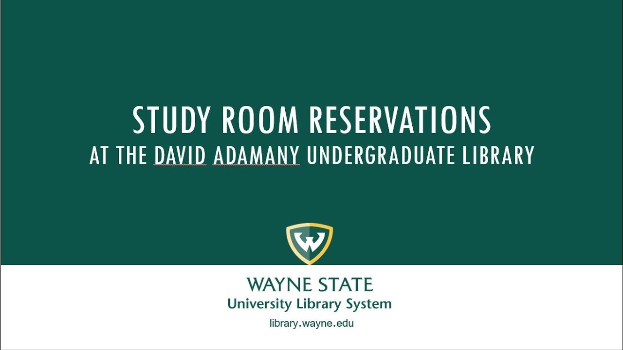 Reserve a Study Room