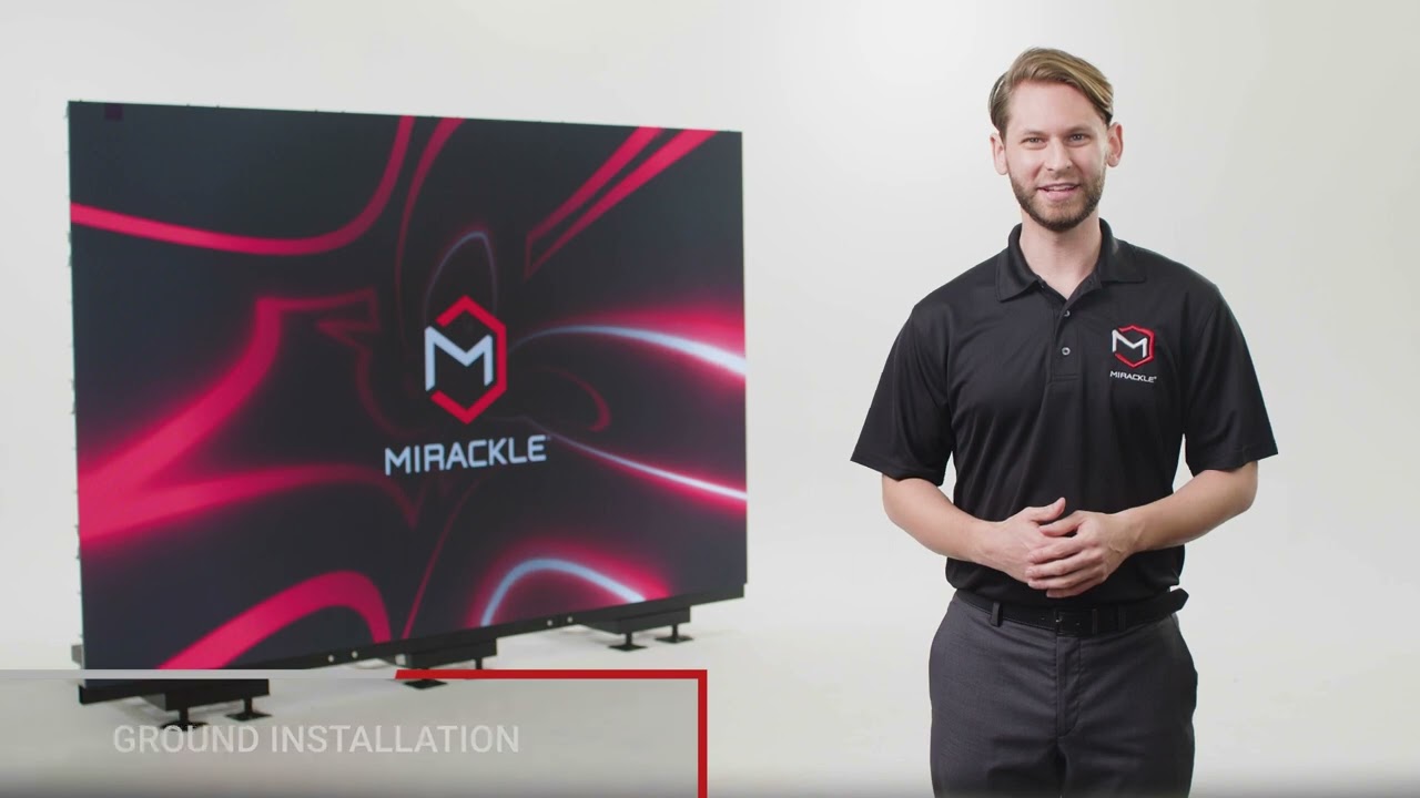 Wall Mount, Hanging Bar and Ground Support Tutorial   Mirackle® Tutorials