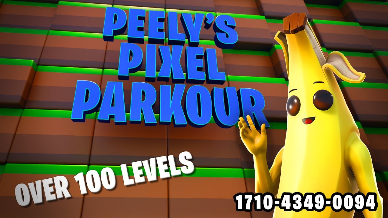 Peely's Pixel Parkour - Fortnite Map