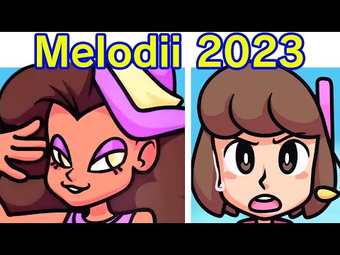 Scratchin' Melodii (SAGE 2023 Demo): All Songs + Game Over Animations (Cute Rhythm Game HD)