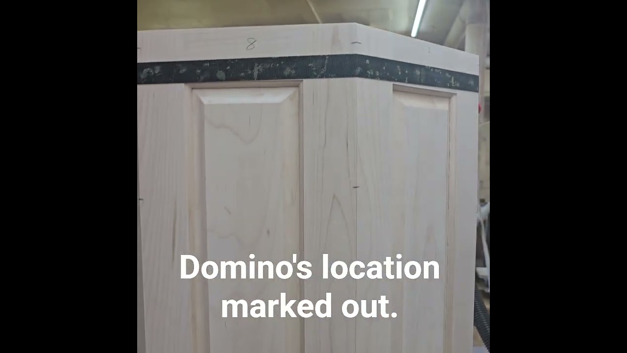 marking the Domino locations.