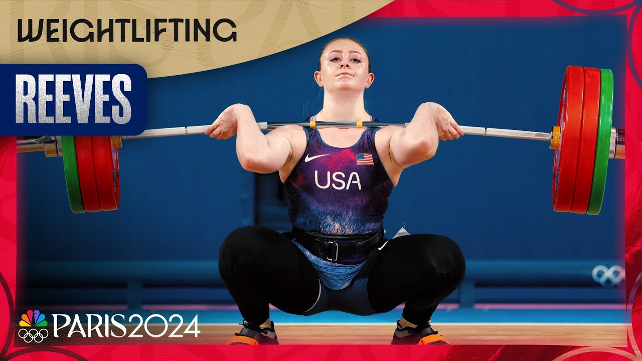 Olivia Reeves POWERS to historic U.S. weightlifting gold | Paris Olympics | NBC Sports