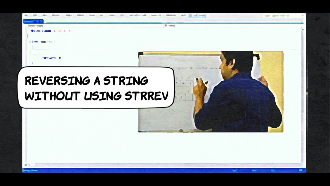 Program-Reversing a String | Programming in C