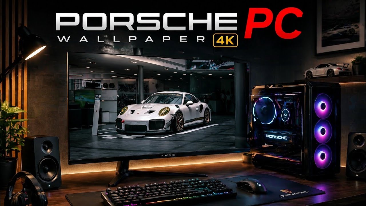  Stunning | PORSCHE 4K Wallpaper | for Your PC!  🖥️😈