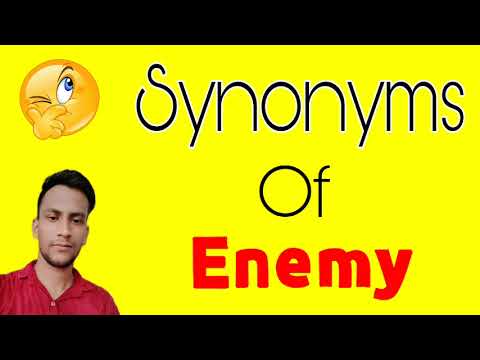 Enemy ka synonym | Enemy synonym | synonyms of Enemy