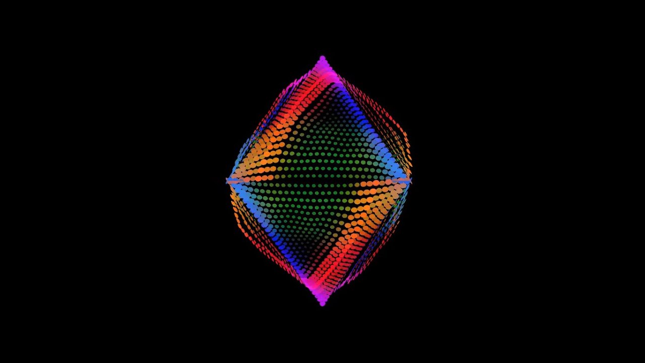 Diamond - Audio Visualisation [Processing] (Live Rendering)