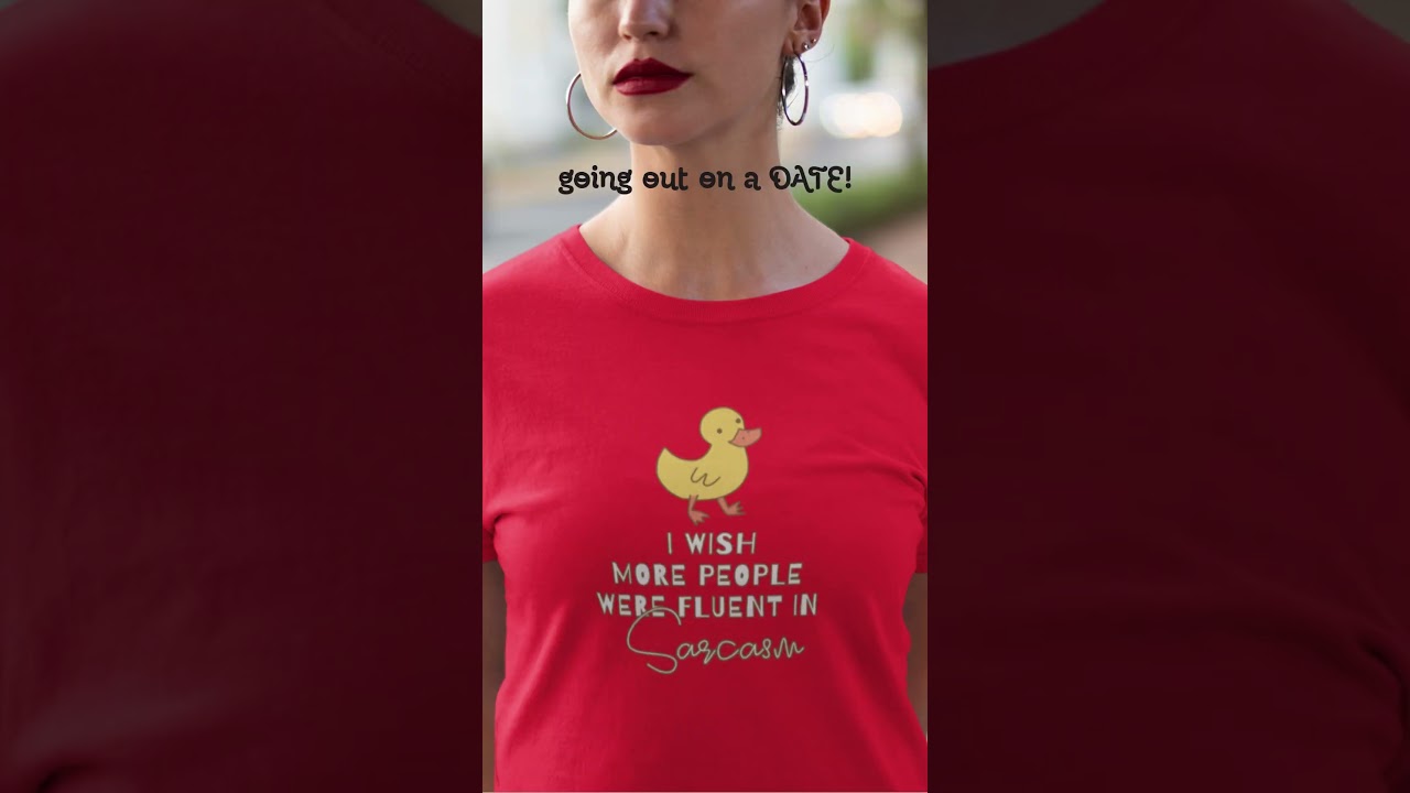 Fluent in sarcasm Unisex Tshirt #smallbusiness #etsysmallbusiness #etsyshopowner #etsyfinds #etsy