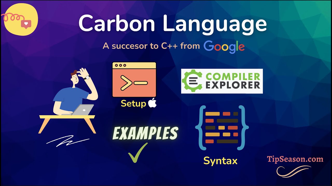 Carbon Language tutorial - Setup, Syntax and examples [Beginner Course]