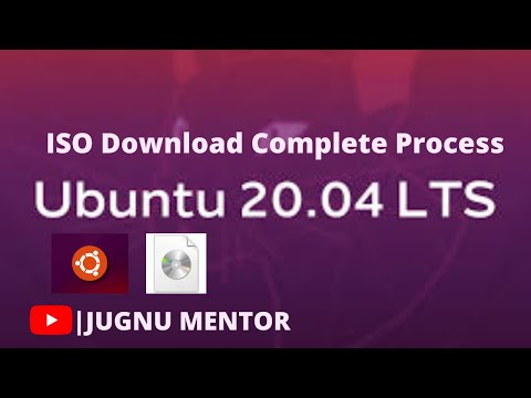How to Download Ubuntu 20.04 LTS ISO File Complete Process | JUGNU MENTOR