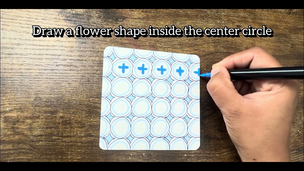 Turn a simple 5x5 grid into a beautiful tile pattern 