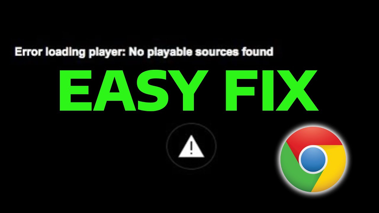 How To Fix Video Not Playing in Google Chrome Browser (Error Loading Player)