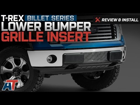 2009-2014 F150 T-REX Billet Series Lower Bumper Grille Insert Review & Install