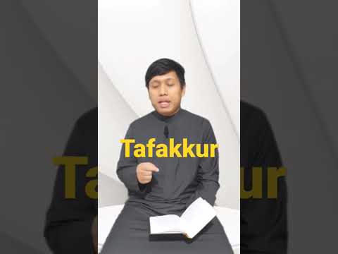 Tafakkur - Contemplation