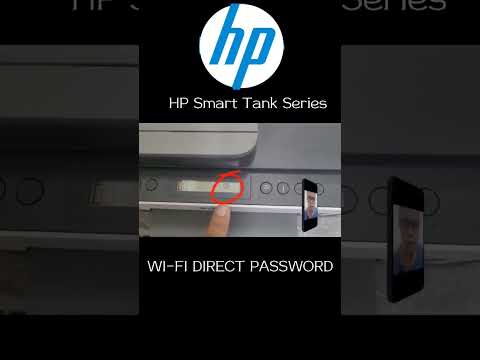 How to Retrieve Wi-Fi Direct Password on HP Smart Tank Printer | Easy Setup Guide #hp #printer #tech