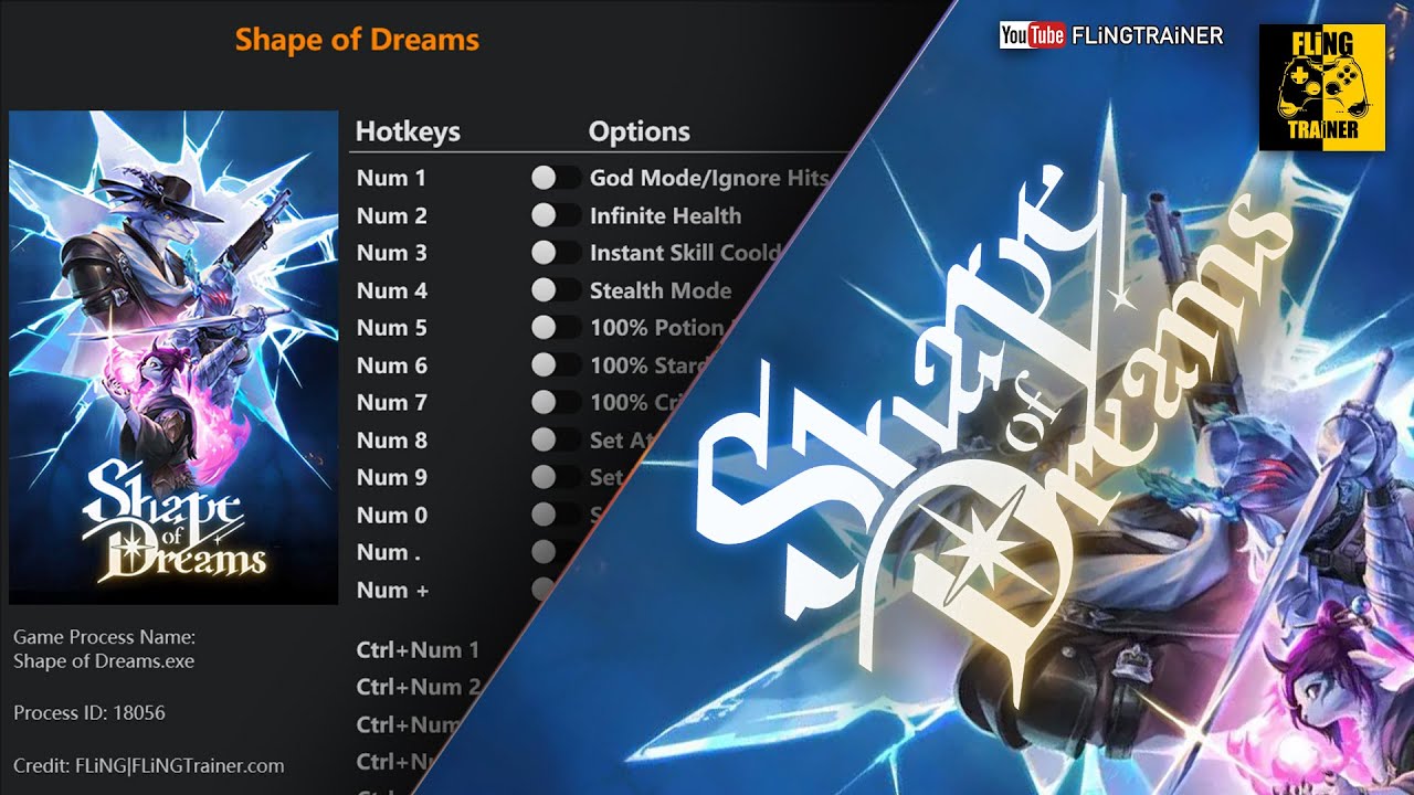 Shape of Dreams Trainer - FLiNG | FLiNGTRAiNER