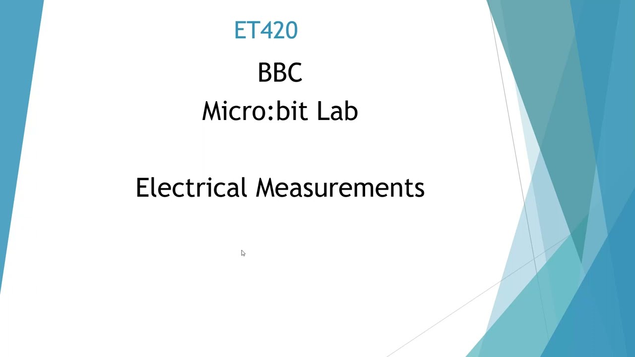 Microbit - Electrical Measurements-420