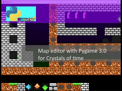 How to make a Map editor for Crystal of time in Pygame v.3.0 – python programming