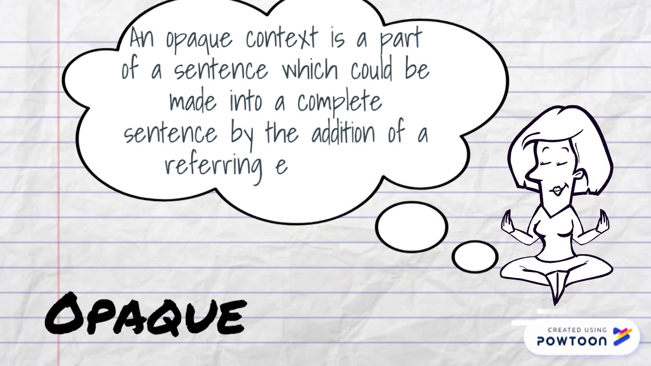 Referring expressions