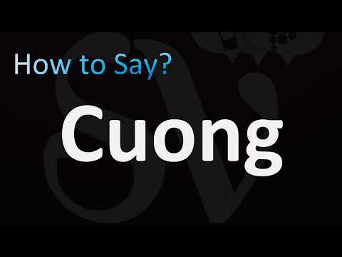 How to Pronounce Cuong (Vietnamese Name)