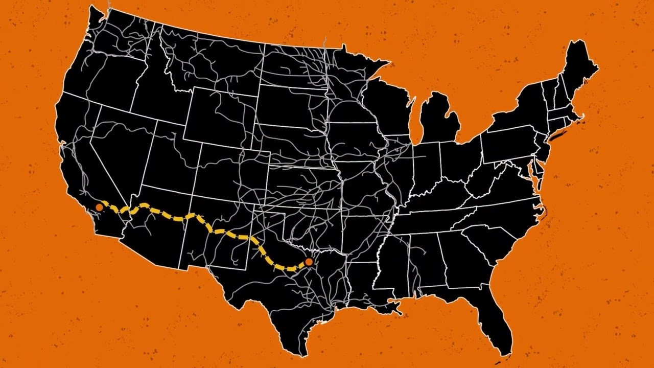 Journey of a Single Car on the BNSF Network