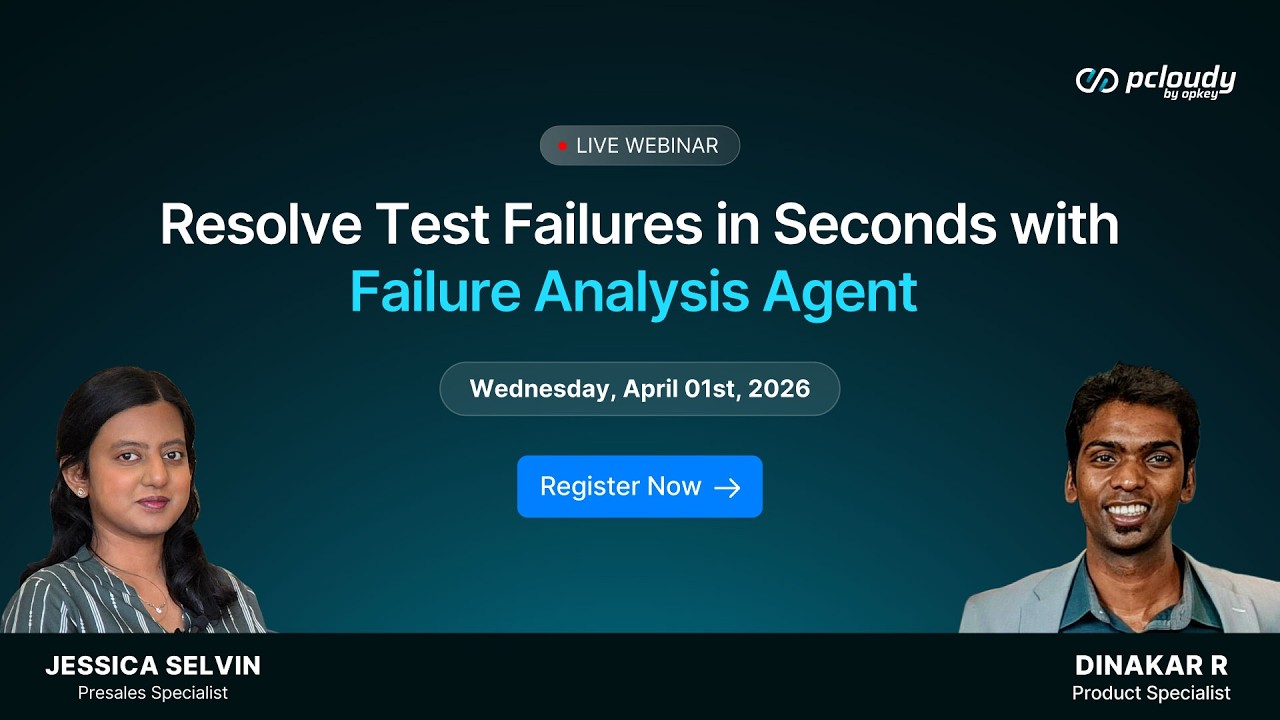 Detect, Diagnose & Debug: Resolve Test Failures in Seconds with Failure Analysis Agent