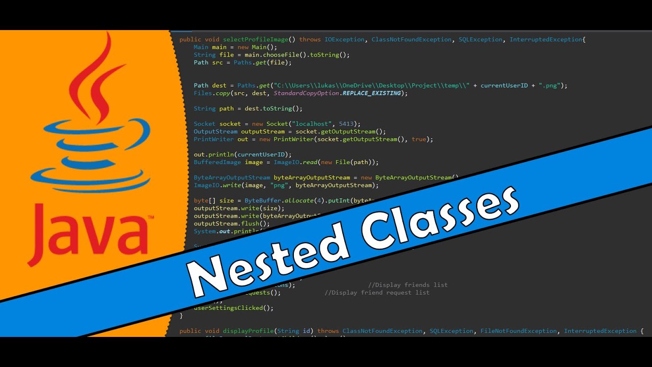 Java Tutorial 41 - Nested Classes