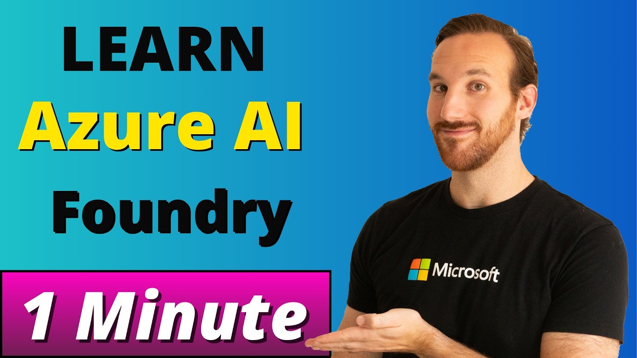 What is Azure AI Foundry? (Now Microsoft Foundry) | 1 Minute Overview