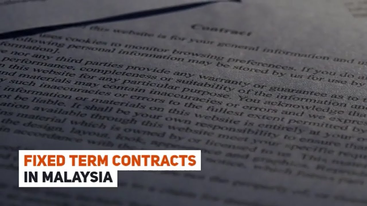 #Legalflix - Fixed Term Contracts in Malaysia