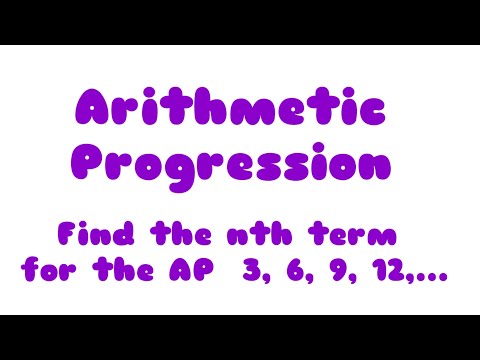 Arithmetic Progression