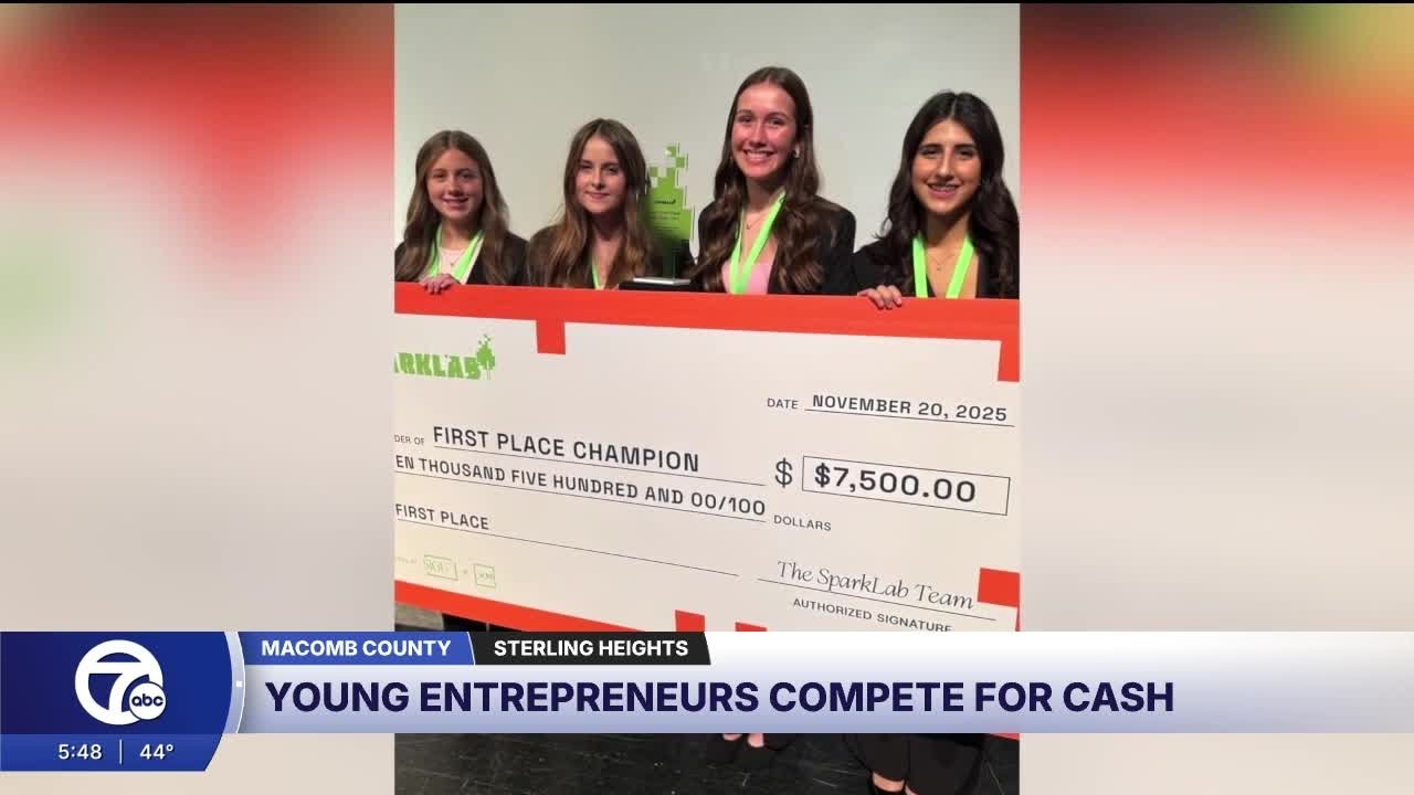 High school students compete for $7,500 in Shark Tank-style invention contest