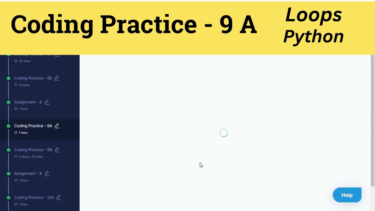 Coding Practice -  9  A  || Loops - Answer || Python || NxtWave || CCBP 4.0