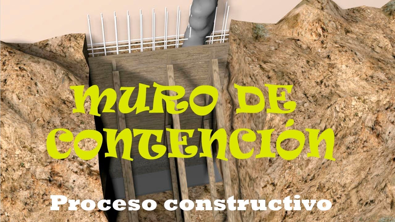 Perimeter retaining wall - Construction process